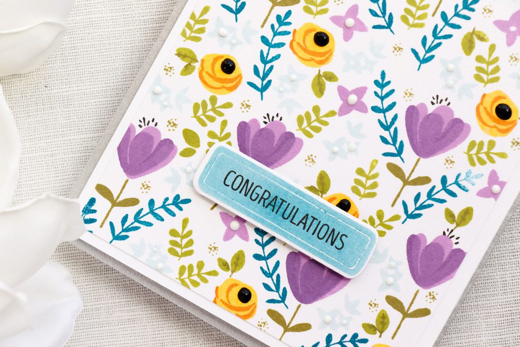 WPlus9 | Easy Stamped Floral Patterns with Southern Summer Florals ...