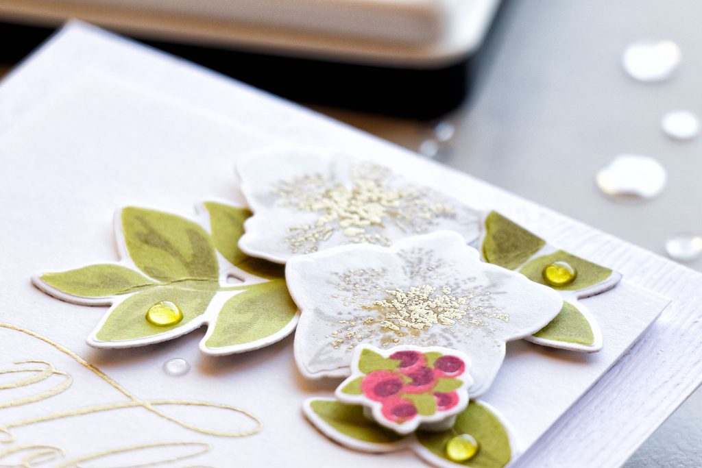 WPlus9 | Holiday Cheer with Hellebore Builder Stamp Set | Yana Smakula