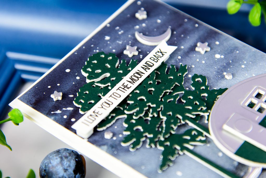 Spellbinders | Love You To The Moon & Back Watercolor Camper Card ...