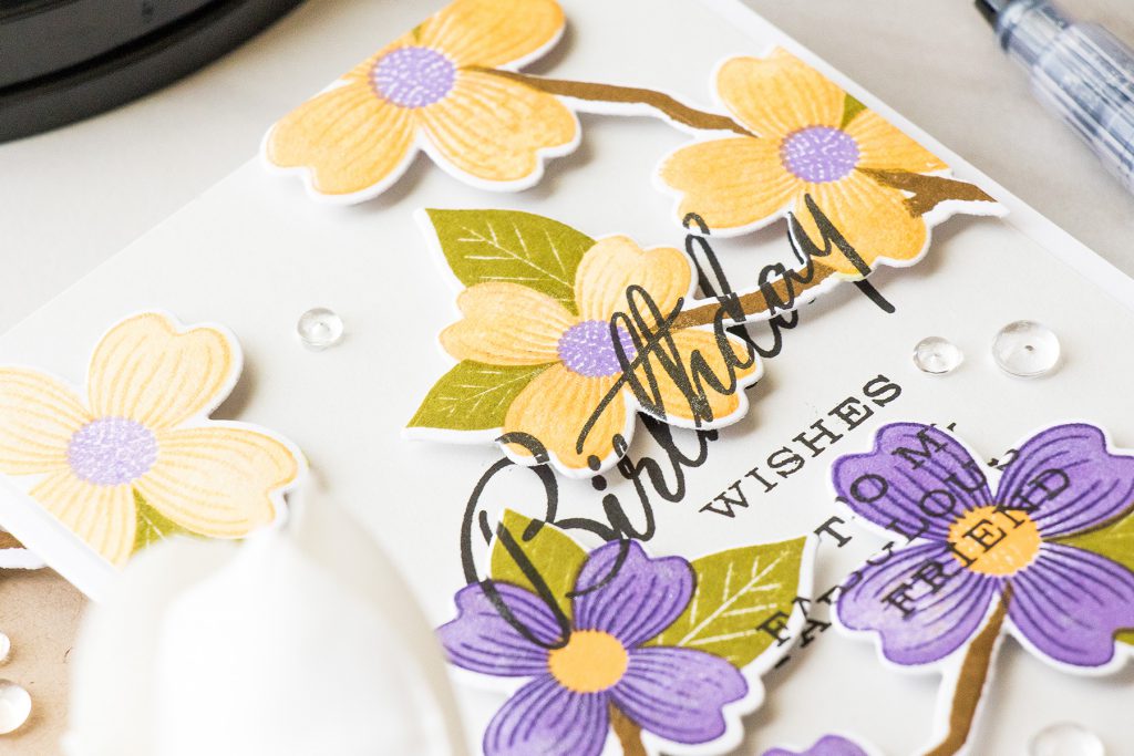 Papertrey Ink | Spring Birthday Card Ideas. Video | Yana Smakula