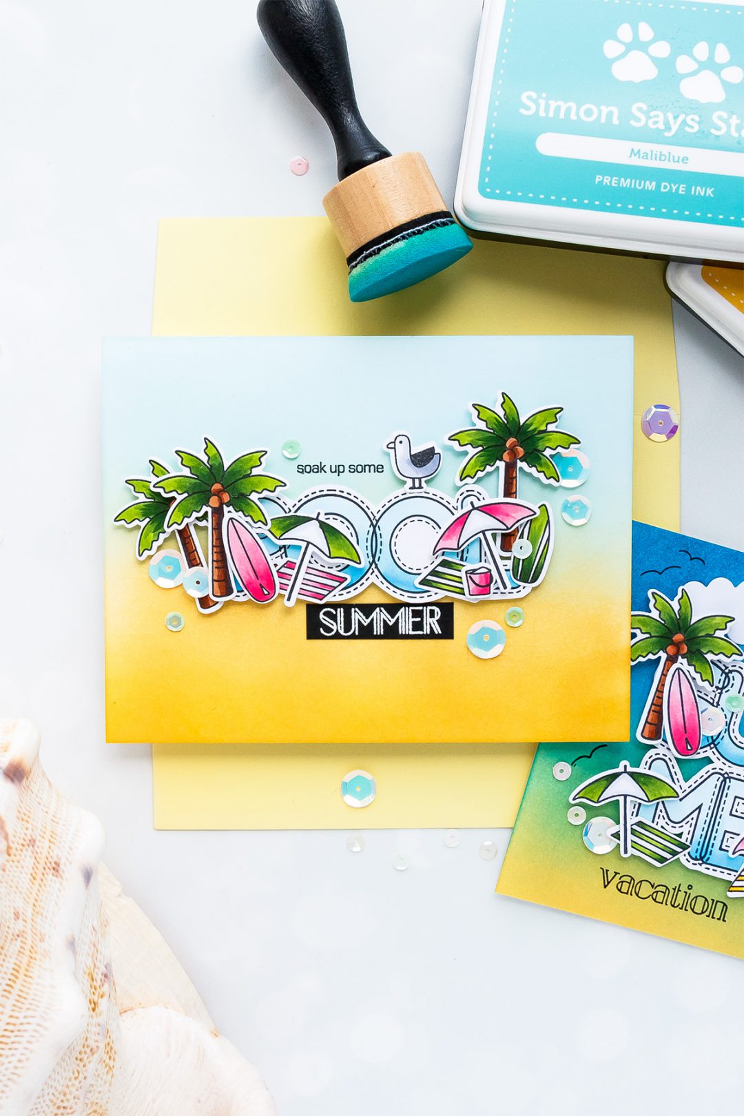 Simon Says Stamp | Soak Up Some Summer! Yippee For Yana Series. Video ...