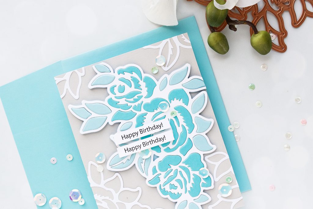 Spellbinders | Inlay Die Cutting with Double Sided Sticky Sheets. Video ...