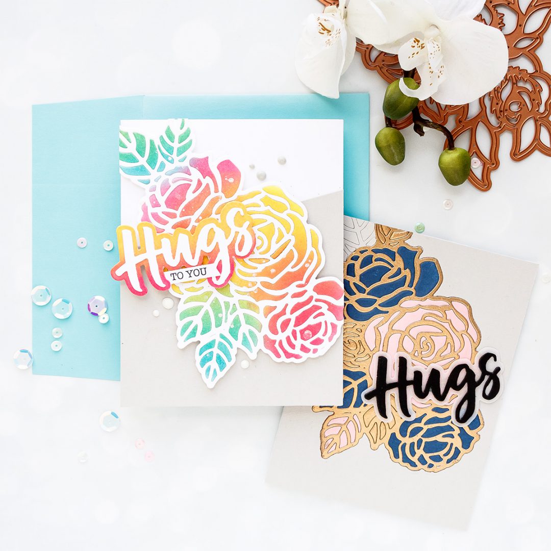 Spellbinders | Inlay Die Cutting with Double Sided Sticky Sheets. Video ...