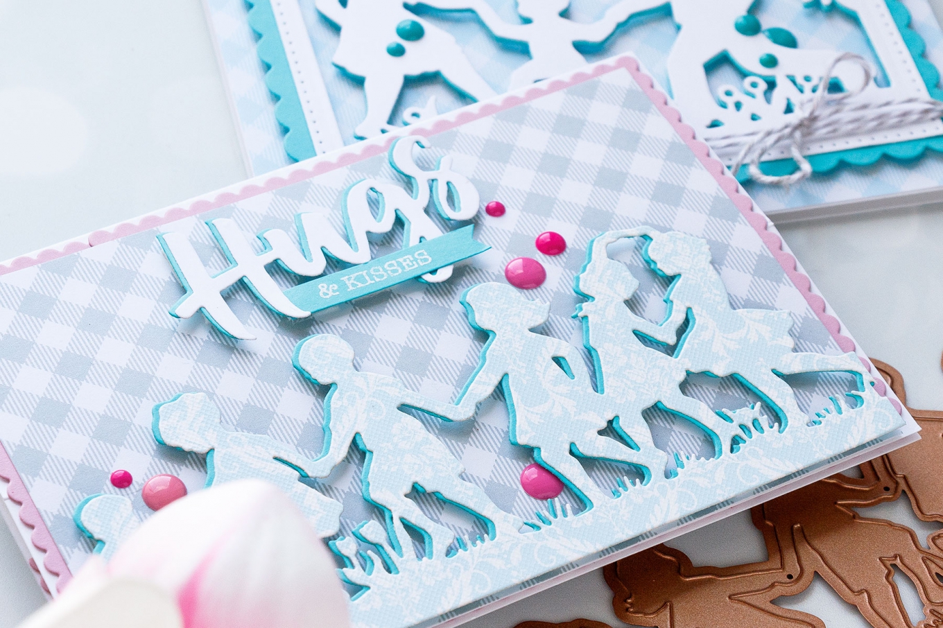 Spellbinders | Easy Die Cut Silhouette Card Ideas | Yana Smakula