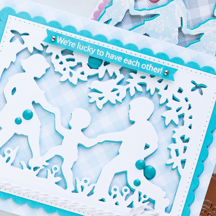 Spellbinders | Easy Die Cut Silhouette Card Ideas | Yana Smakula