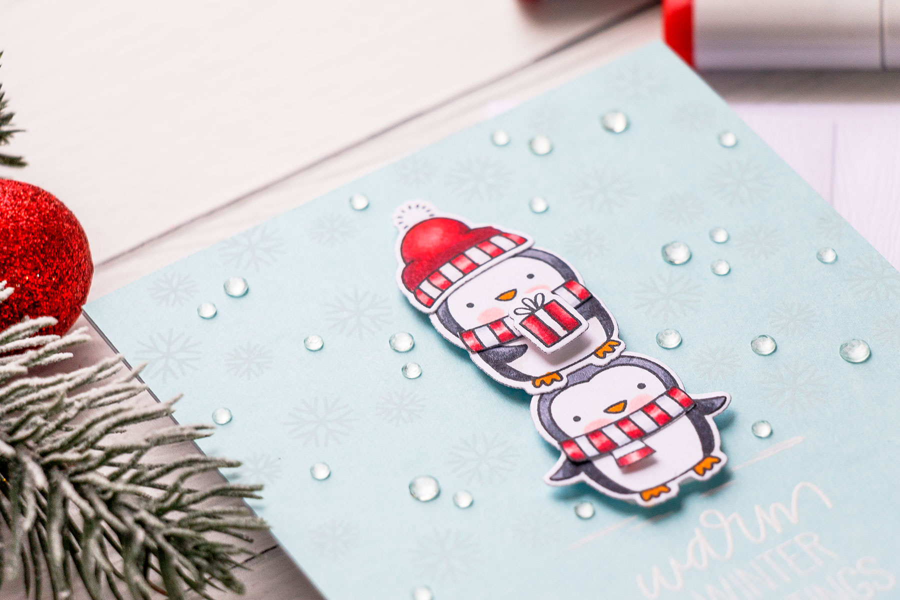 Pretty Pink Posh | Winter Penguin Cards – 3 Ideas! Video (Blog Hop ...
