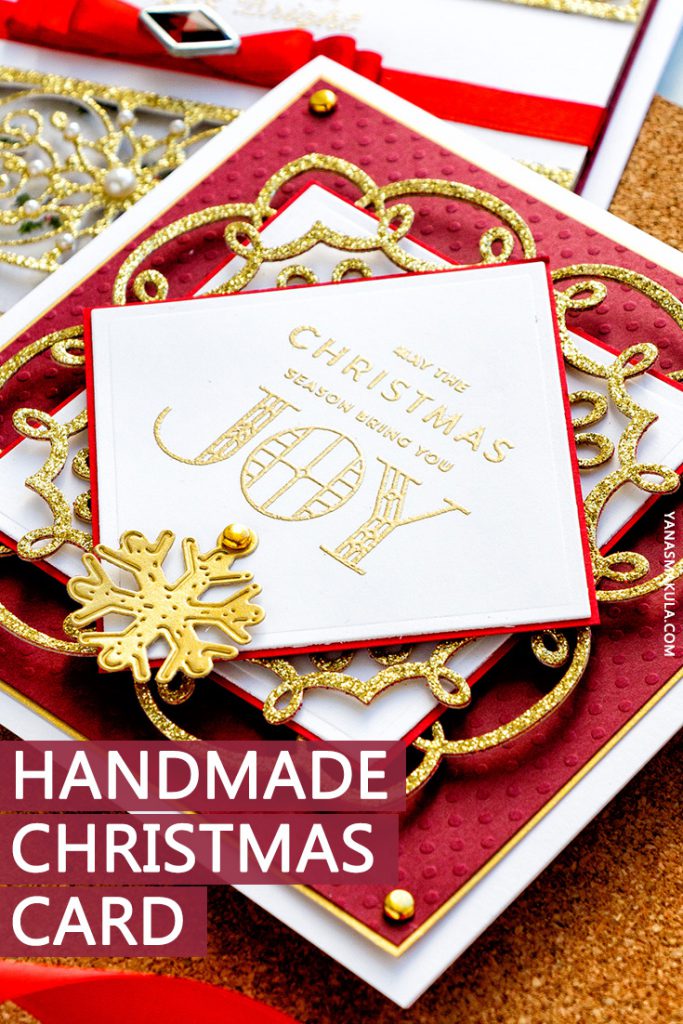 Spellbinders | Christmas Joy Card. As Seen in Die-cutting Essentials ...