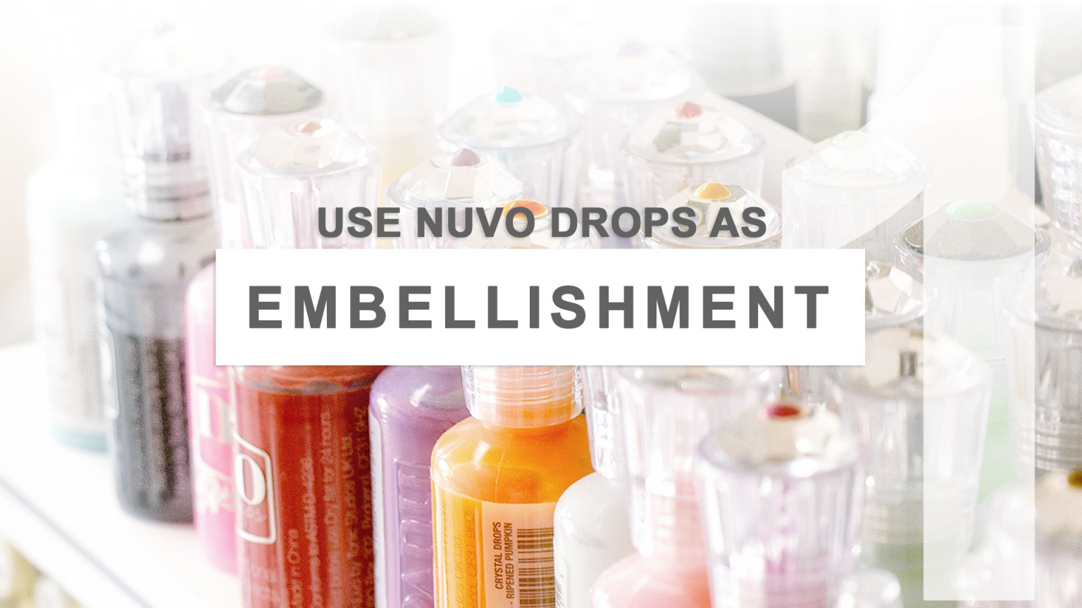 5 Ways to Use Nuvo Drops. Video | Yana Smakula