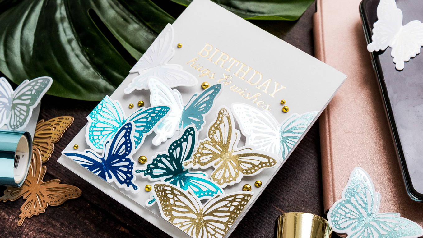 Everyday Foiled Glimmer Cards – More Tips, Tricks & Ideas. Video | Yana ...