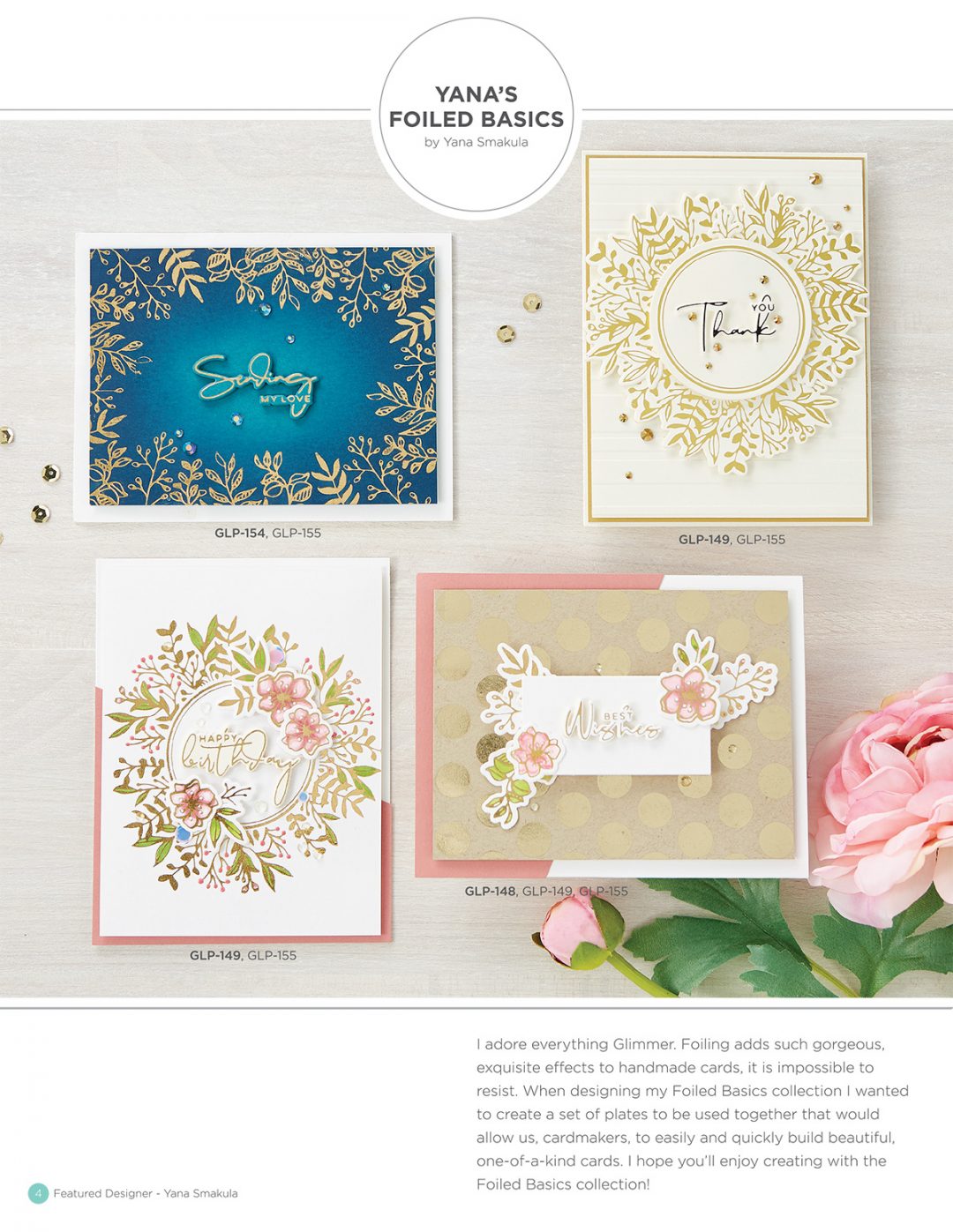 Spellbinders | Foiled Basics Collection – Glimmer Hot Foil Plates ...