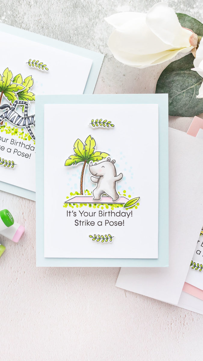 yana-smakula-2021-MFT-Stike-a-Pose-Birthday-Cards-2IG | Yana Smakula