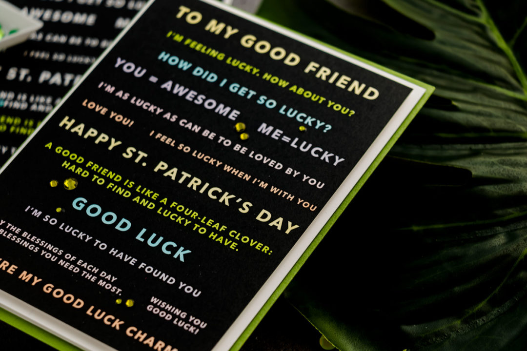 Simon Says Stamp | Simplistic Good Luck Card + Ways to Help | Yana Smakula