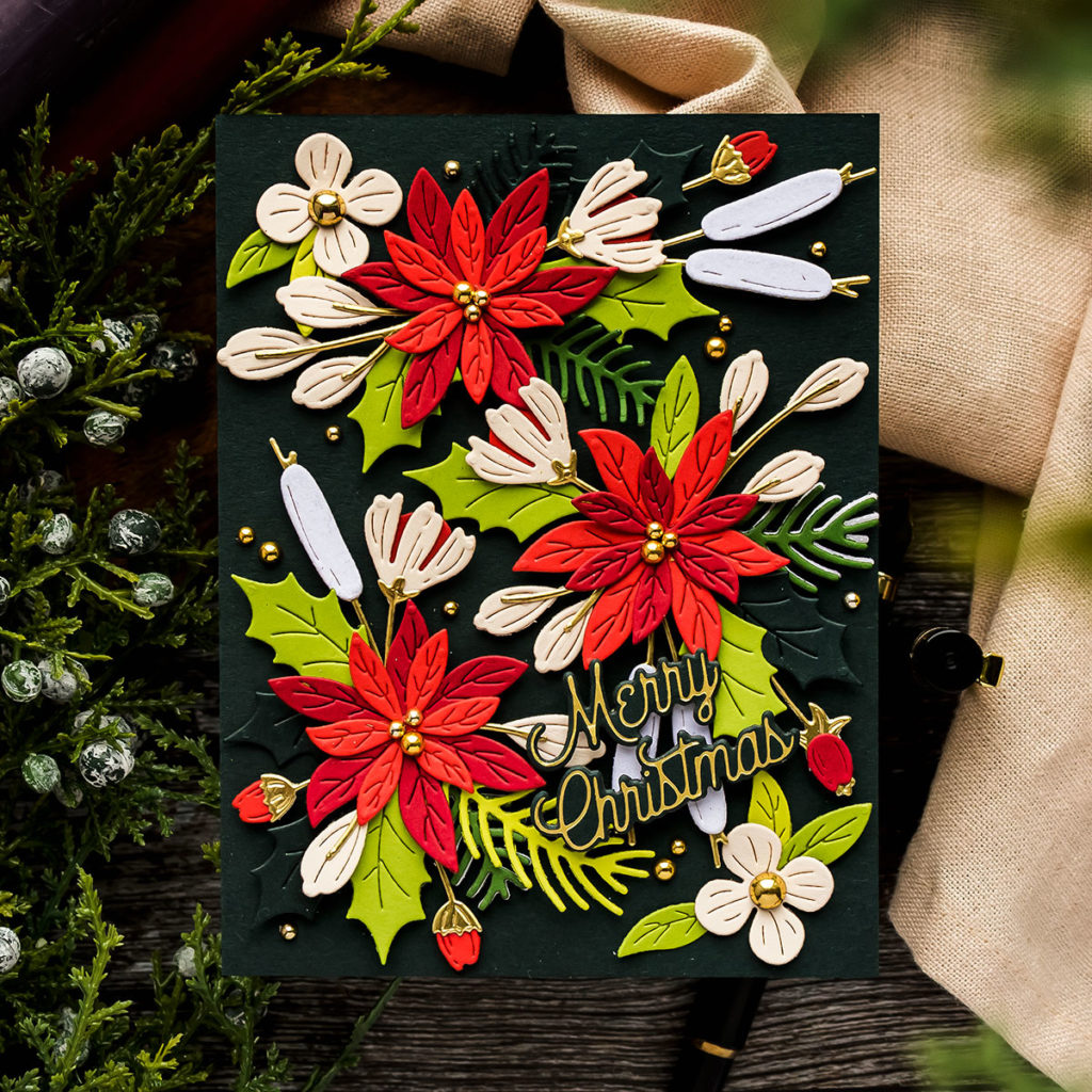 Spellbinders | UK Website Launch Celebration – Holiday Blooms Card ...