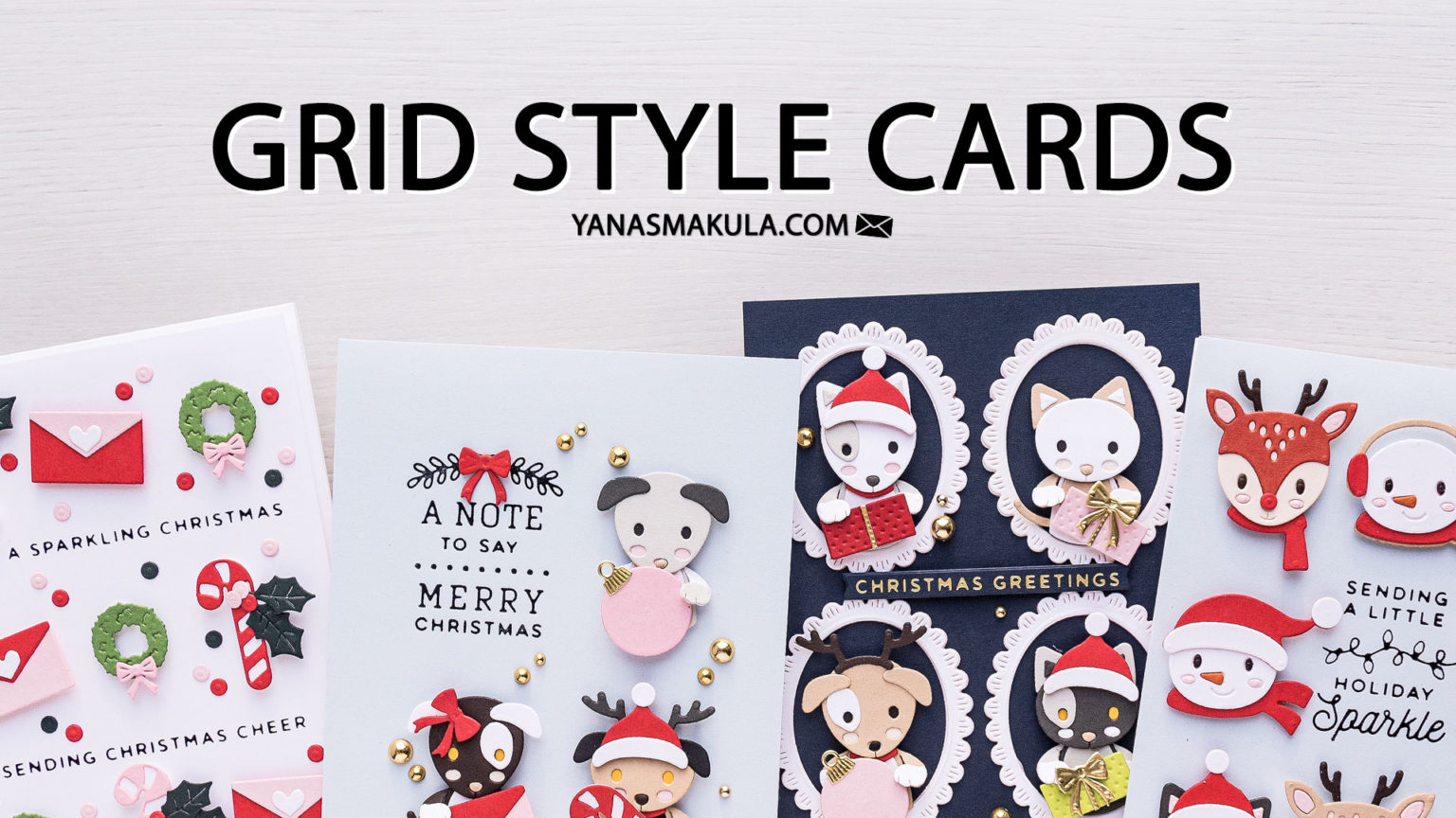 Grid Style Cards. Video | Yana Smakula