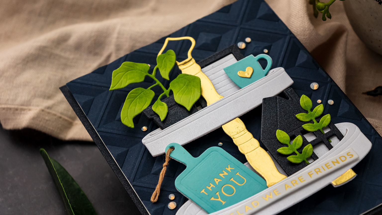 Spellbinders | Tiered Tray Cards for any Holiday. Video | Yana Smakula