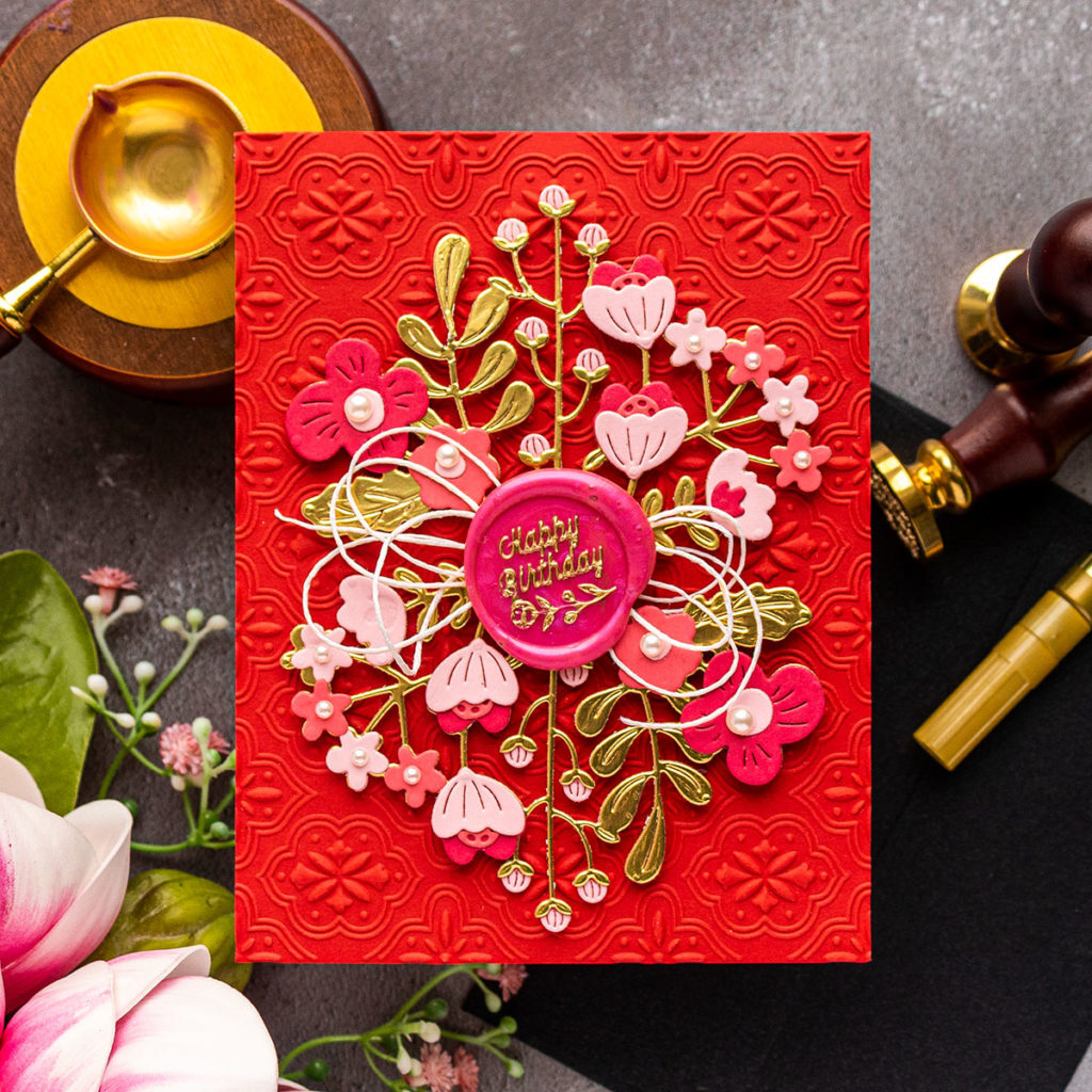 Monochromatic Color Scheme Cards + More on Wax Seals. Video | Yana Smakula