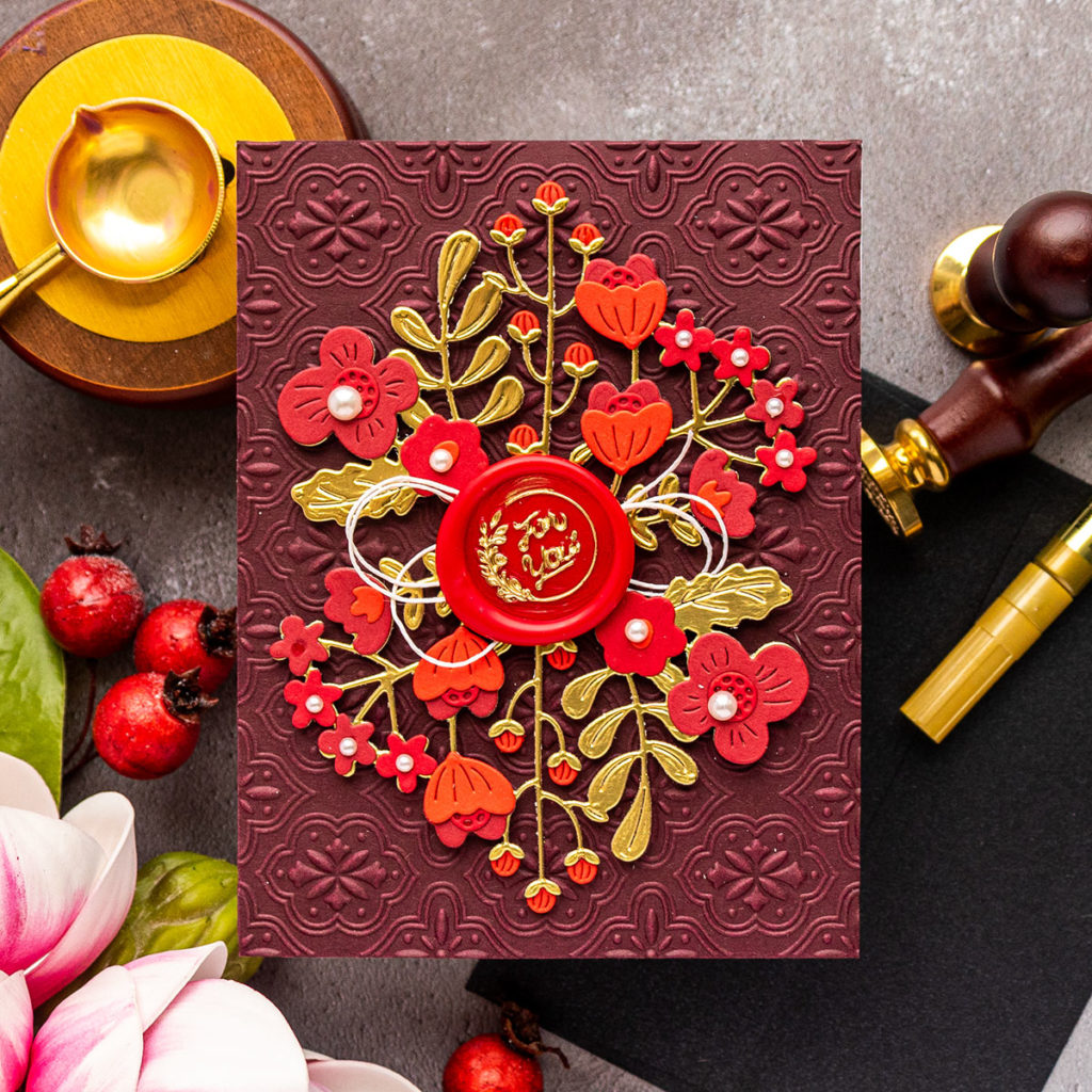 Monochromatic Color Scheme Cards + More on Wax Seals. Video | Yana Smakula