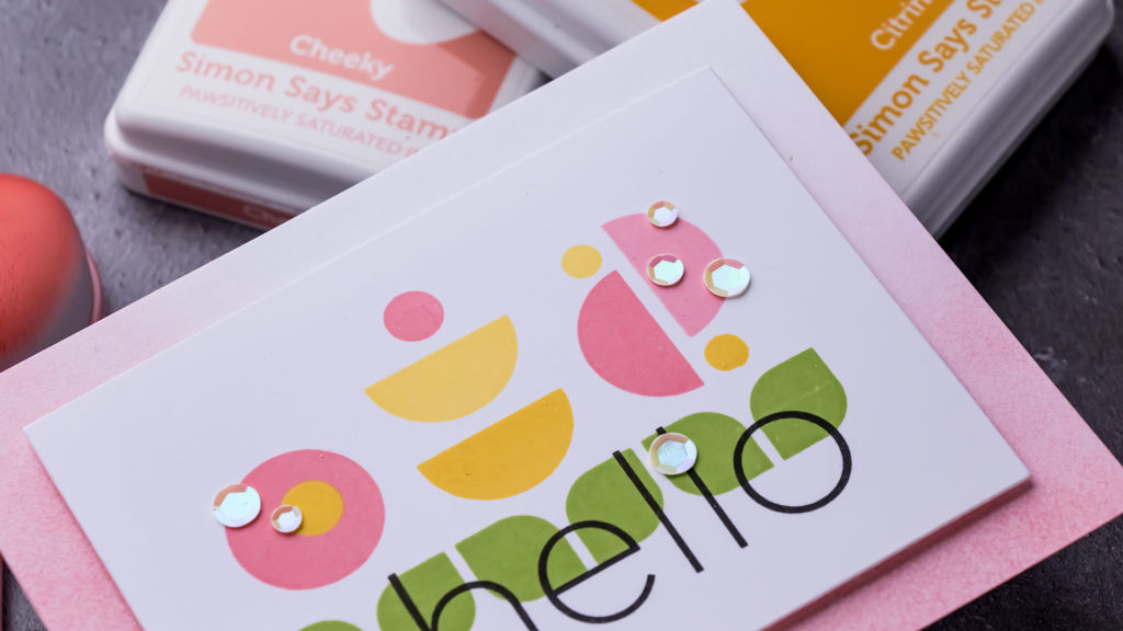 Simon Says Stamp | Geo Floral Greeting Cards. Video | Yana Smakula