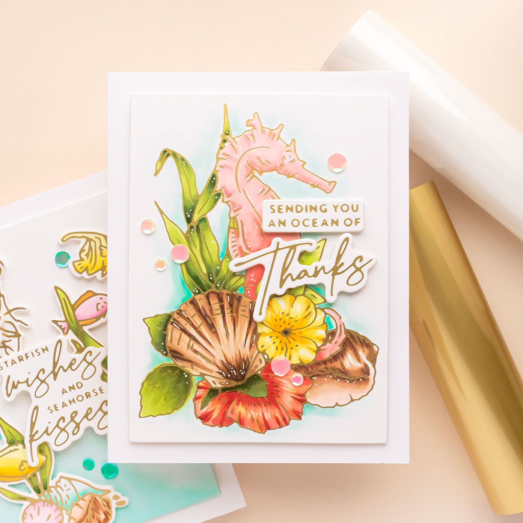 Spellbinders | Seahorse Kisses Collection & Inspiration. Video | Yana ...