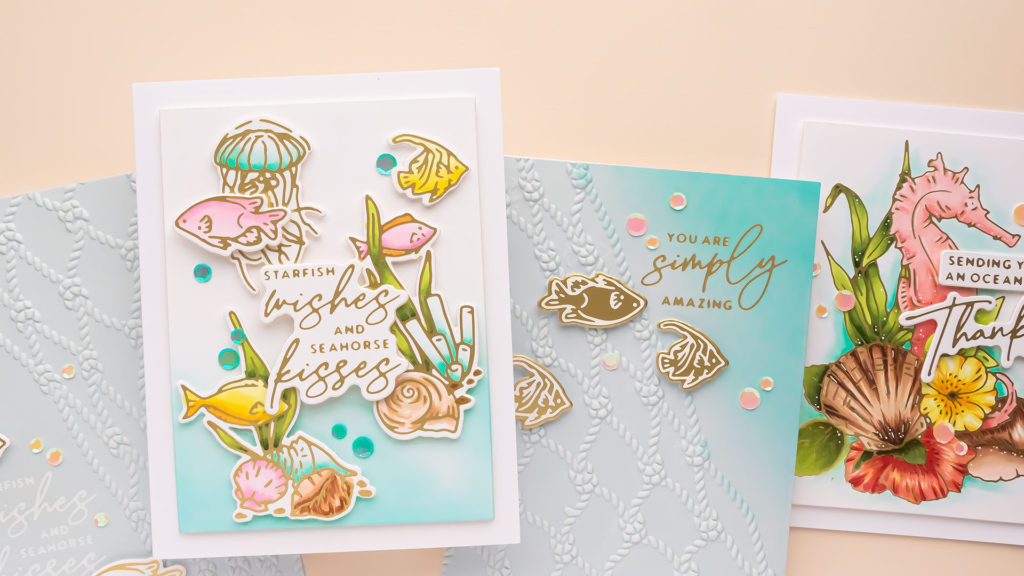 Spellbinders | Seahorse Kisses Collection & Inspiration. Video | Yana ...