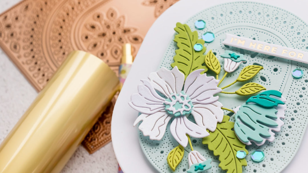 Spellbinders | Oval Shaped Cards. Video | Yana Smakula