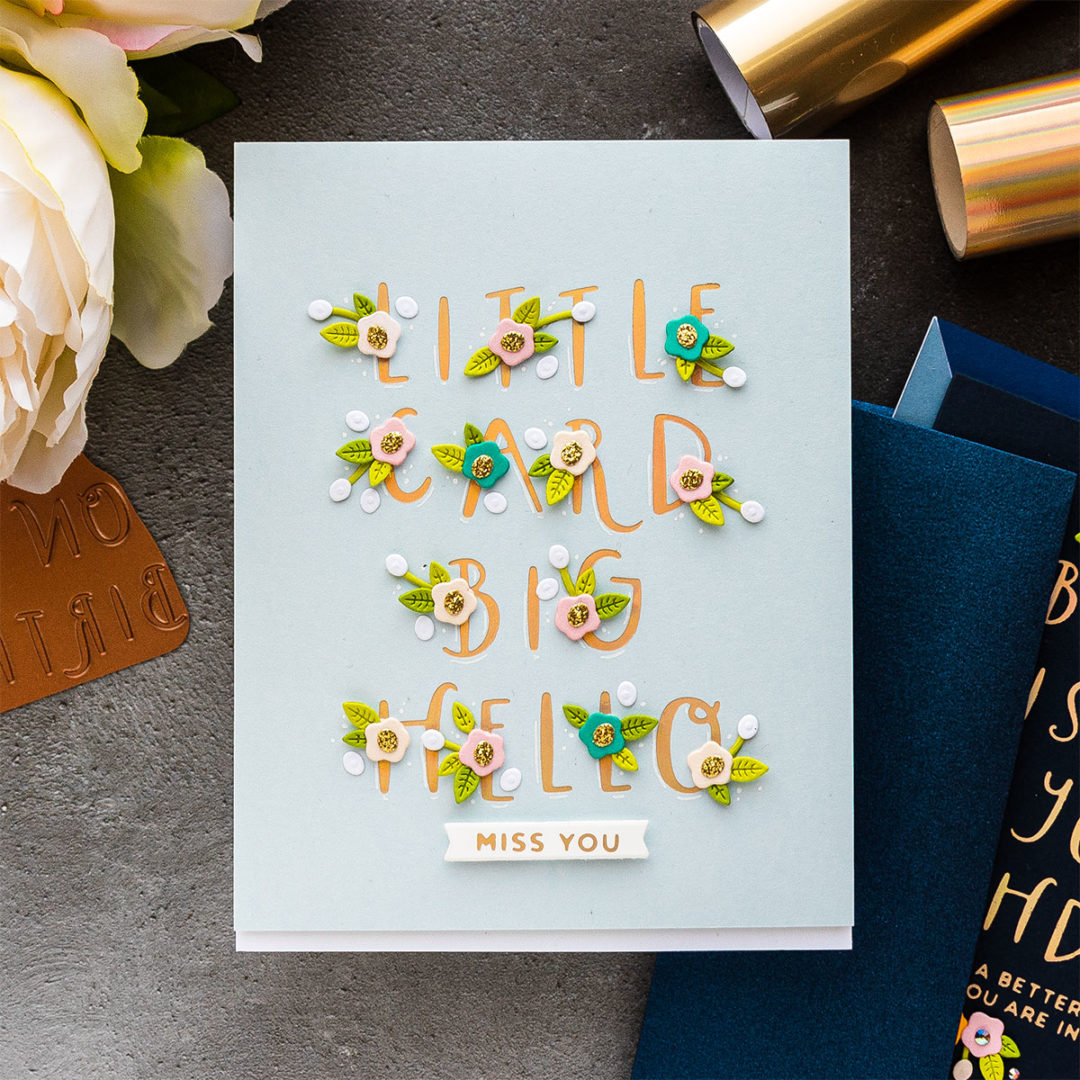 Spellbinders | 4 Tips for Dressing Up Glimmer Card Front Sentiments ...