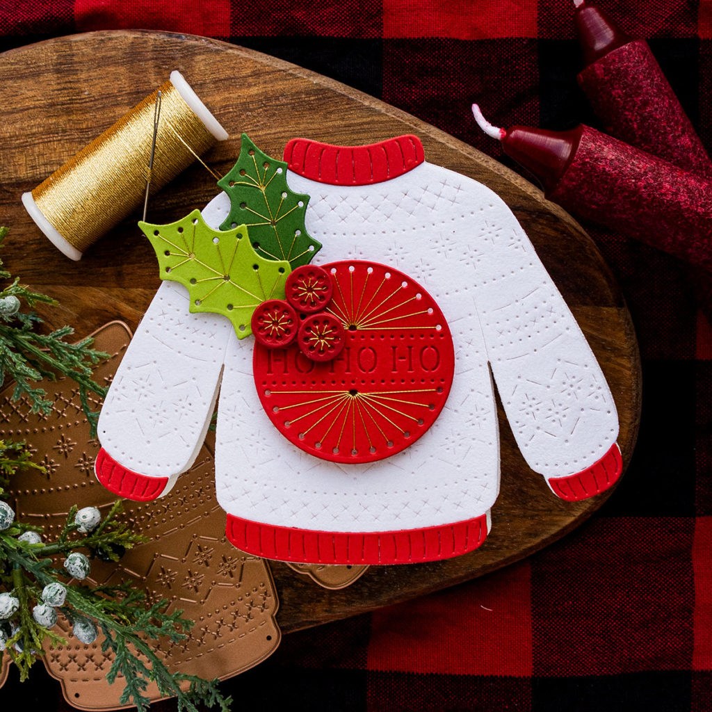 Stitched For Christmas – Stitching Card Ideas with Spellbinders. Video ...