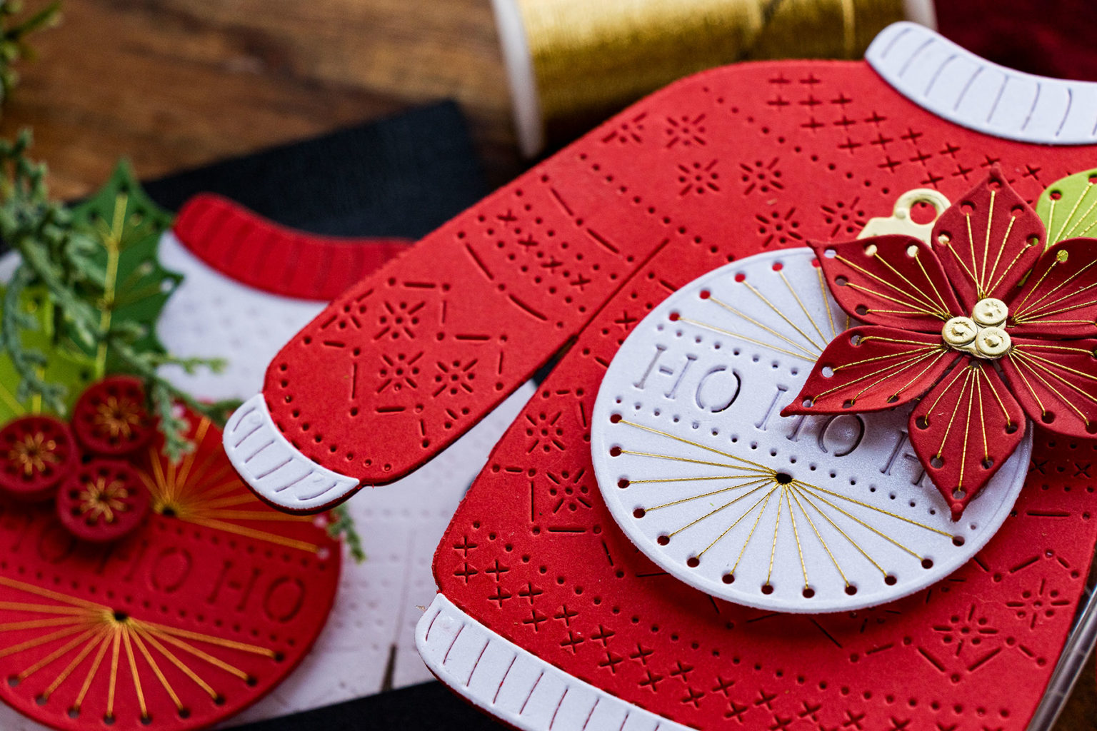 Stitched For Christmas – Stitching Card Ideas with Spellbinders. Video ...