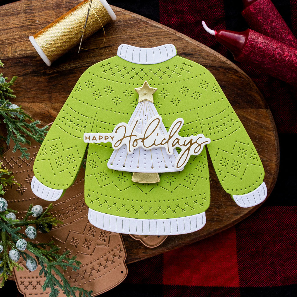 Stitched For Christmas – Stitching Card Ideas with Spellbinders. Video ...