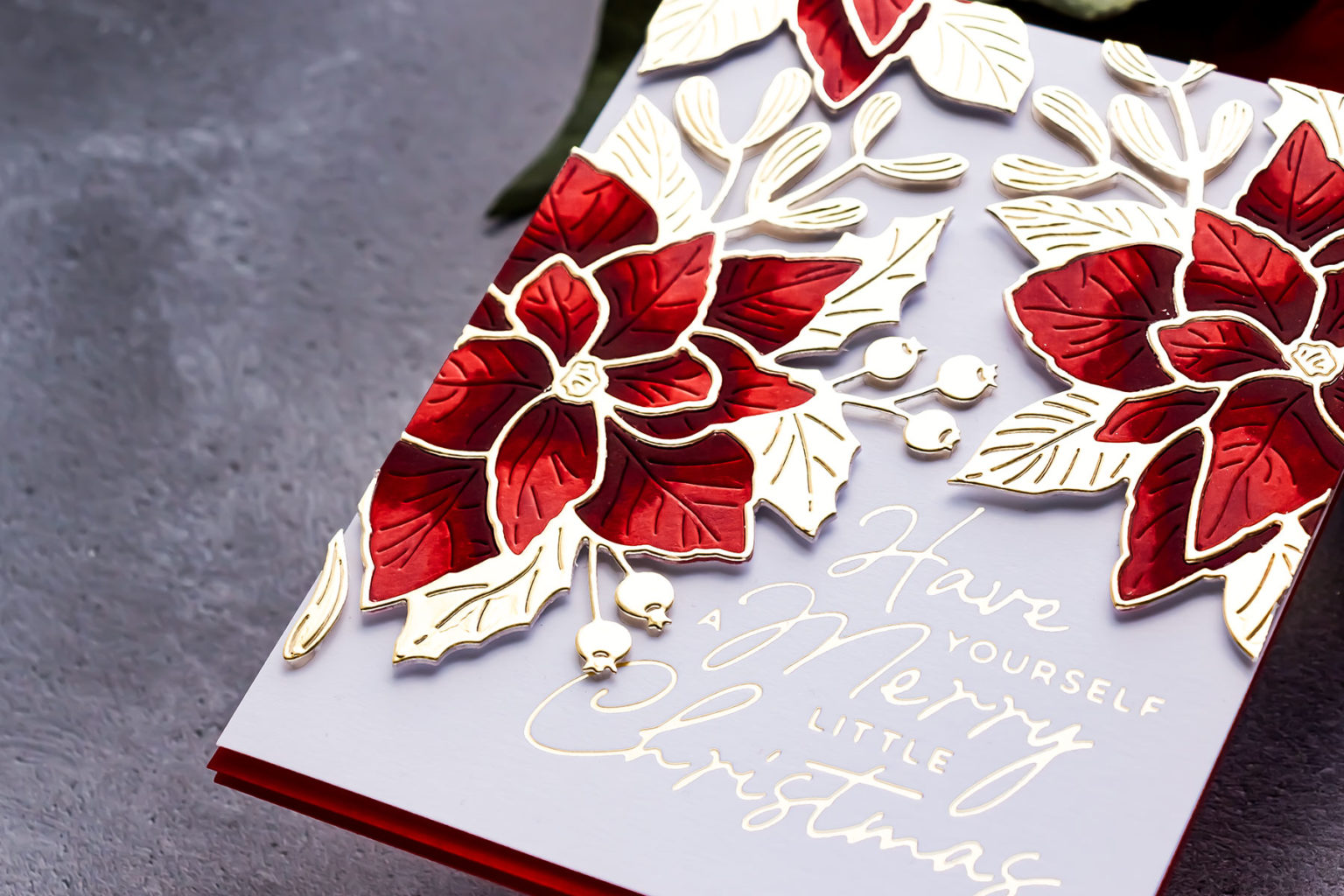 Spellbinders | Poinsettia Blooms How-To. Video | Yana Smakula