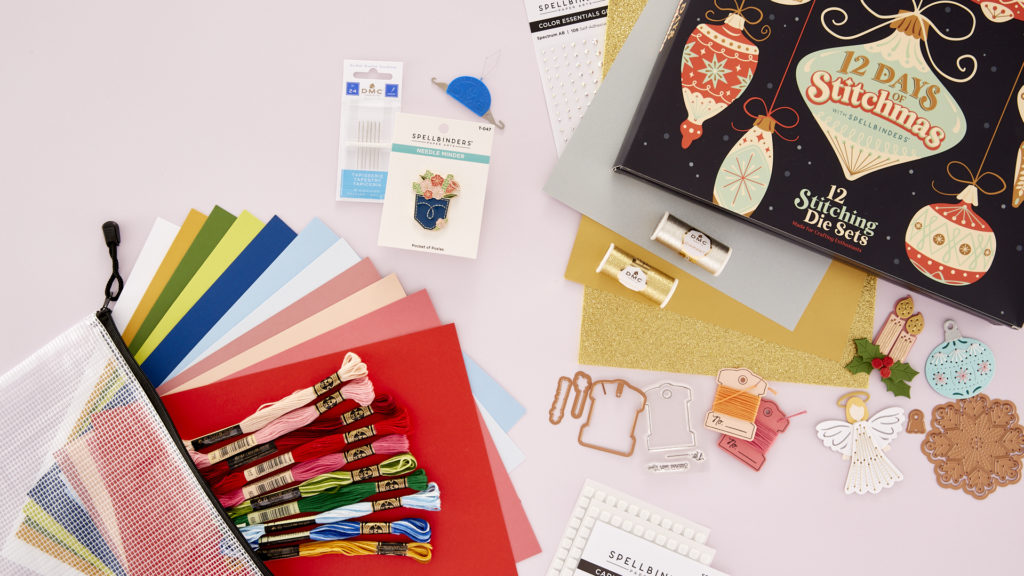 Spellbinders Advent Calendar Unboxing – 12 Days of Stitchmas | Yana Smakula