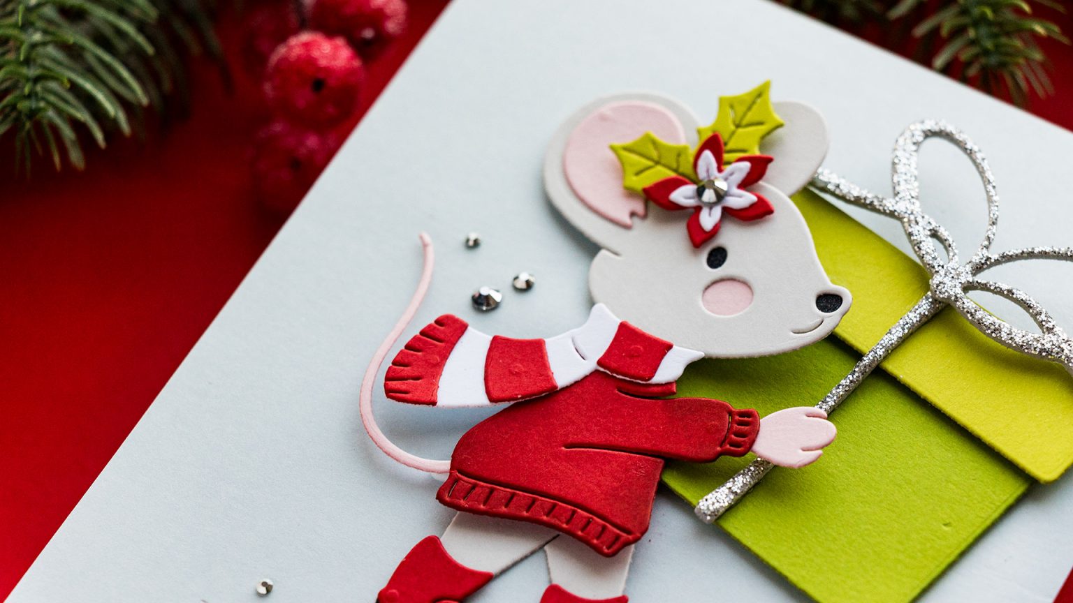 Spellbinders | Dancing Christmas Cards. Video | Yana Smakula