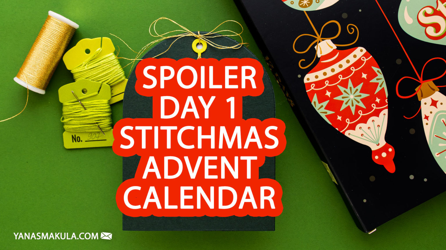 SPOILER! 12 Days of Stitchmas Spellbinders Advent Calendar Day 1. Video ...