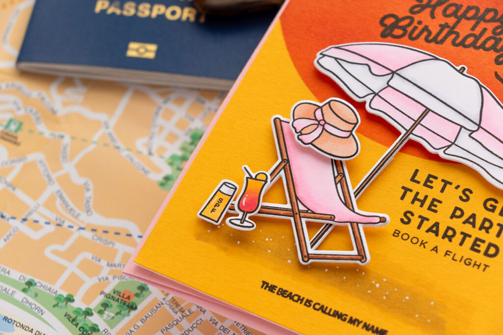 Simon Says Stamp | Travel Themed Birthday Card. Video | Yana Smakula