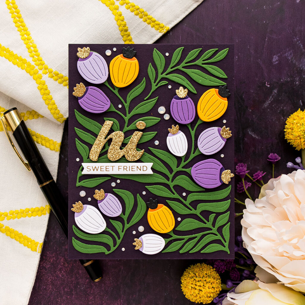 Spelbinders | Fresh Picked Cards. Video | Yana Smakula