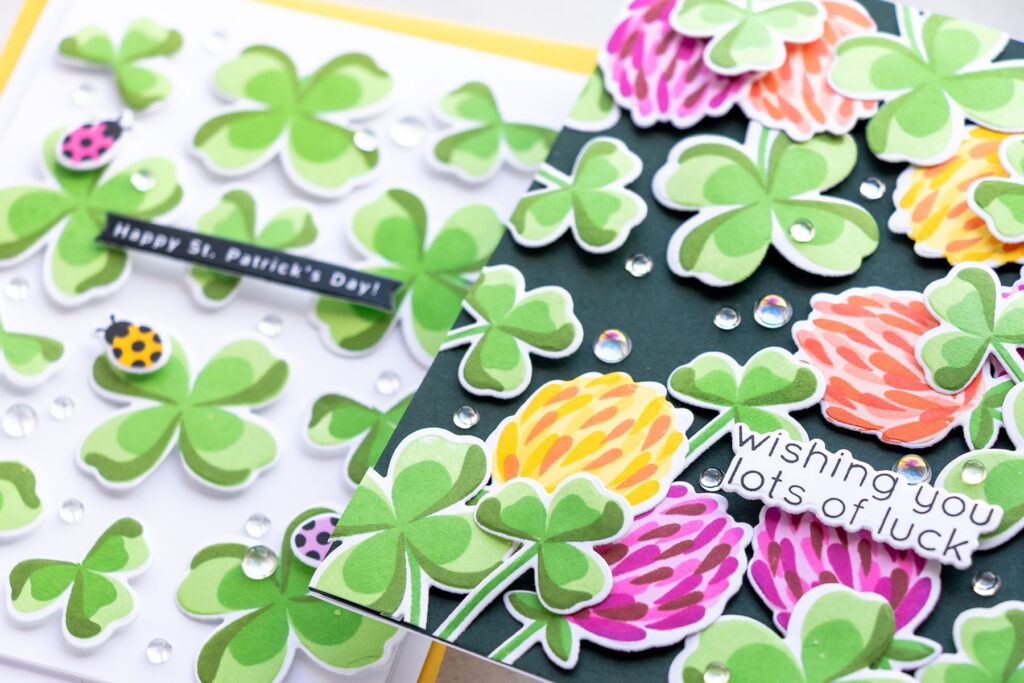 Easy Stamped Good Luck Cards. Video | Yana Smakula