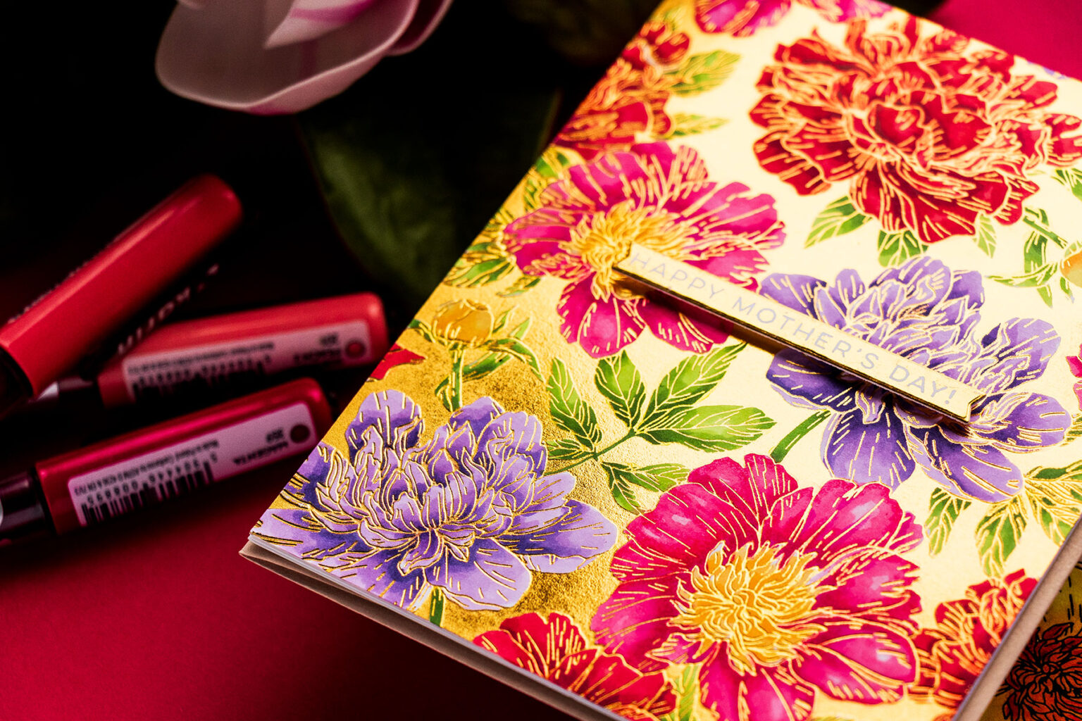 Spellbinders | How to Use Peony Background Press Plate. Video | Yana ...