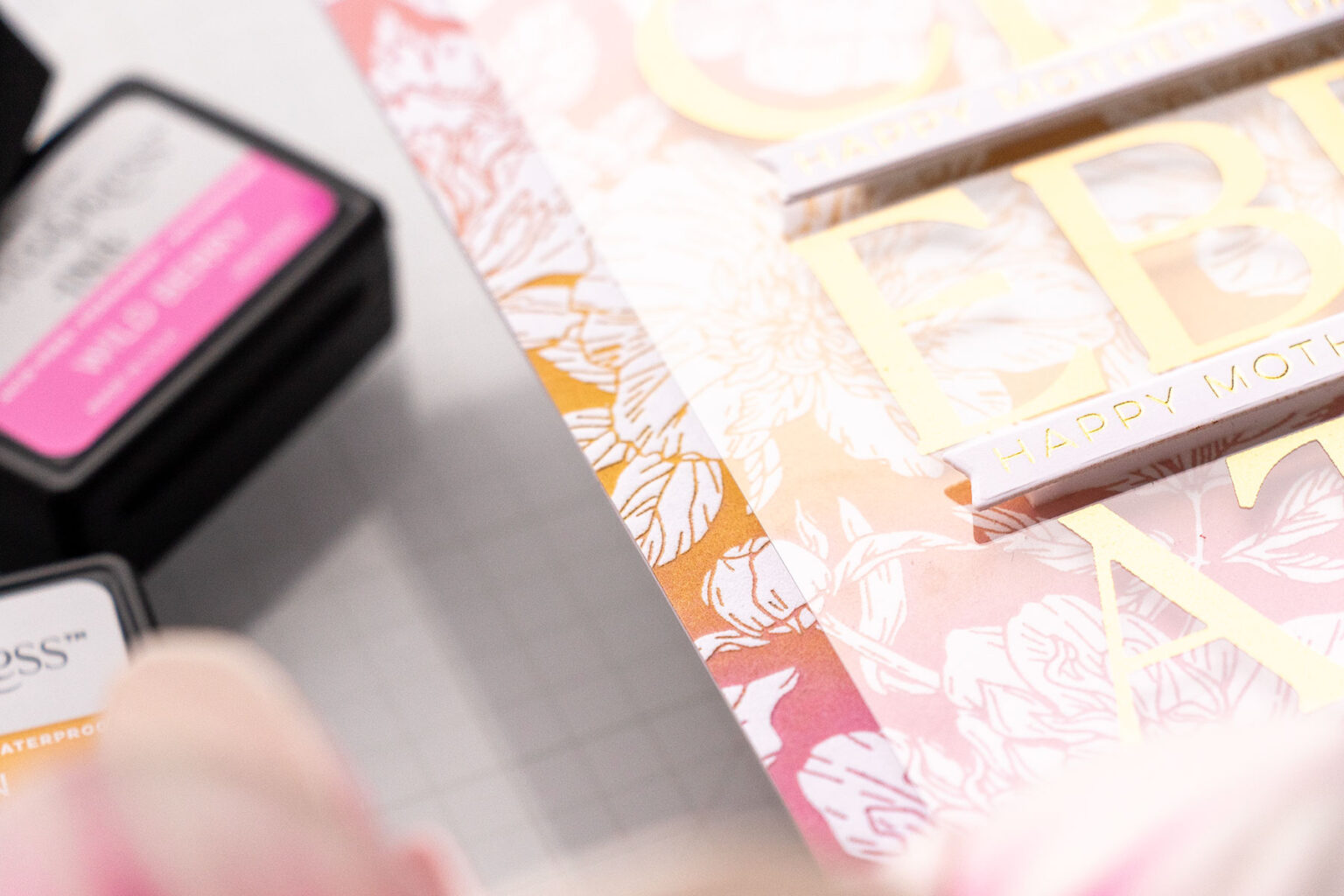 Spellbinders | How to Use Peony Background Press Plate. Video | Yana ...