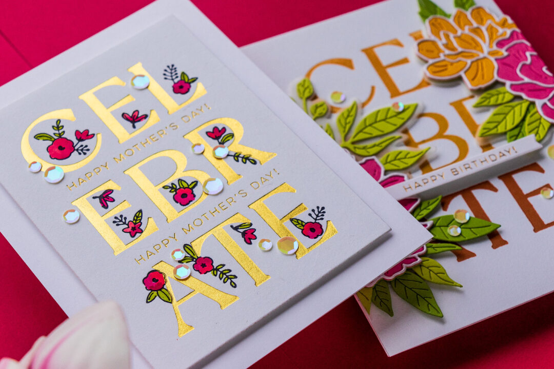 Spellbinders | How to Use Celebrate Flowers Registration Press Plate ...