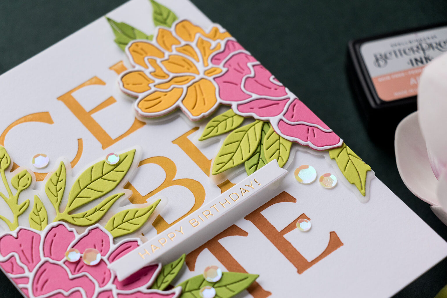 Spellbinders | How to Use Celebrate Flowers Registration Press Plate ...