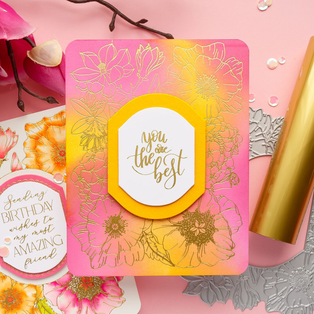 Spellbinders | Card Ideas with Mirrored Arch Collection. Video | Yana ...