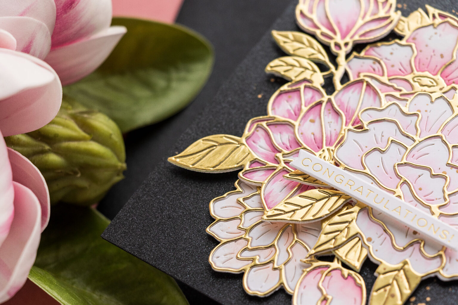 Spellbinders | How to Use Peony Celebration Die. Video | Yana Smakula
