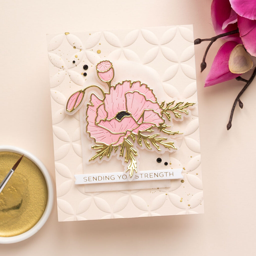 Spellbinders | How To Use the Poppy Die. Video | Yana Smakula