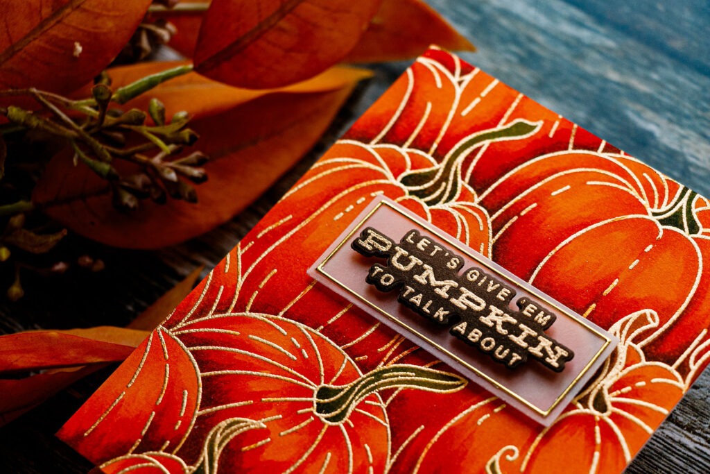 Simon Says Stamp | Pumpkin to Talk About Card. Video | Yana Smakula
