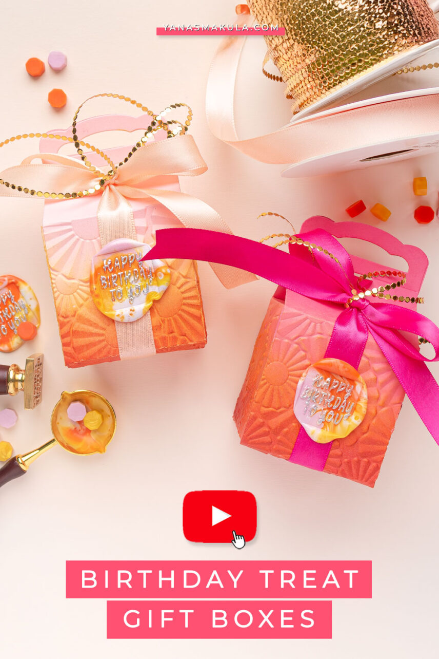 Spellbinders | DIY Birthday Gift Boxes| Video | Blog Hop + Giveaways ...