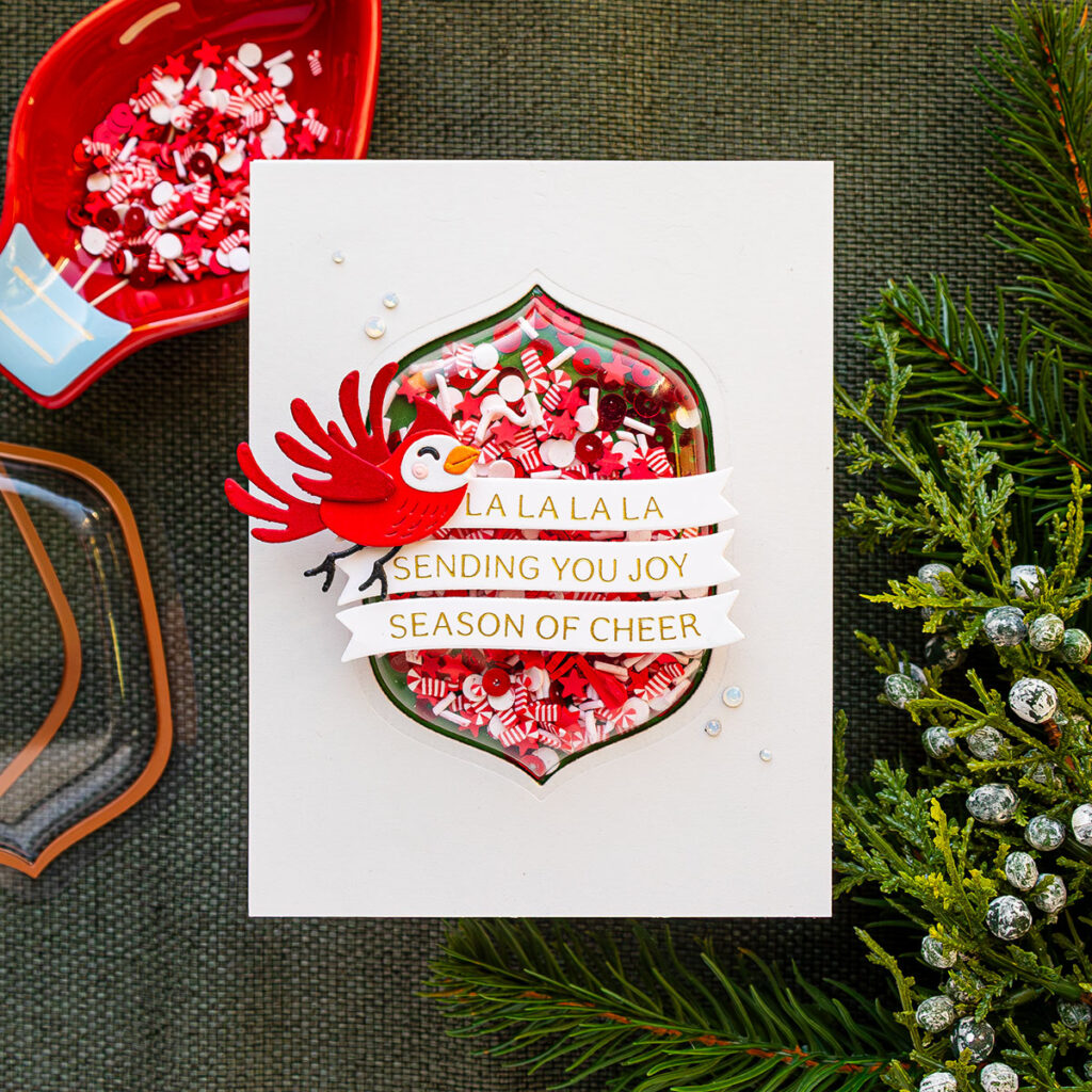 Spellbinders | Shaker Cards with Shaker Domes. Video | Yana Smakula