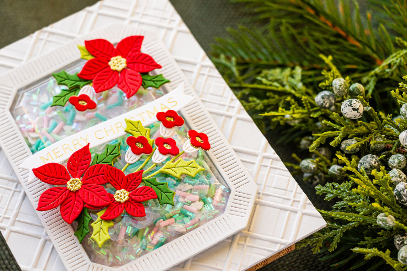 Spellbinders | Shaker Cards with Shaker Domes. Video | Yana Smakula