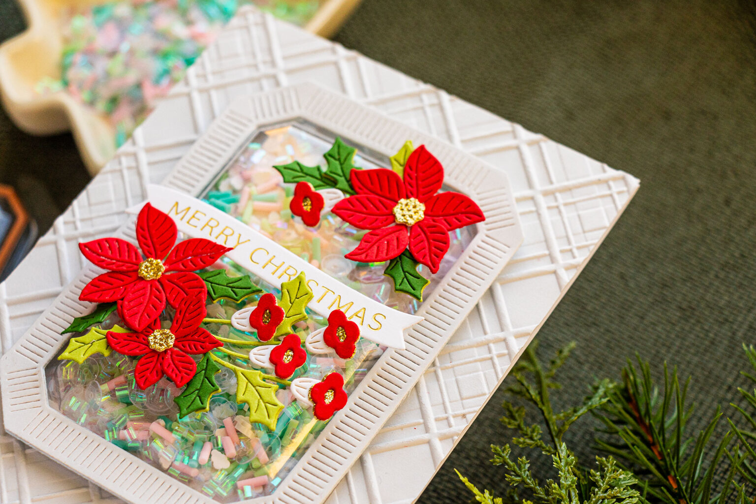 Spellbinders | Shaker Cards with Shaker Domes. Video | Yana Smakula