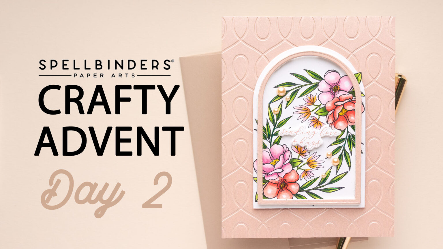 Spellbinders | 2024 Crafty Advent Calendar – Day 2 | Video | Yana Smakula