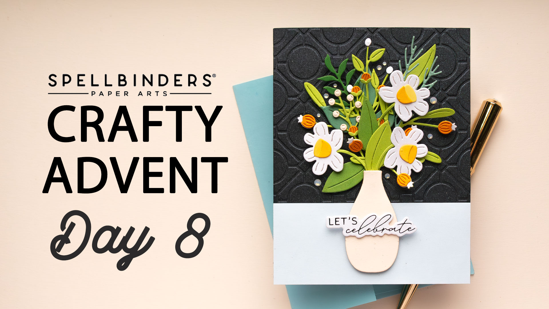 Spellbinders | 2024 Crafty Advent Calendar – Day 8 | Video | Yana Smakula